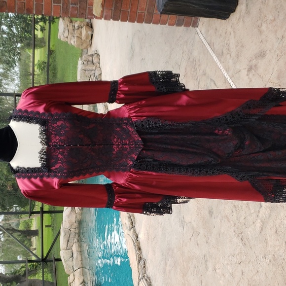 Victorian Choice | Dresses | Stunning 2pc Victorian Gothic Bustle Gown ...